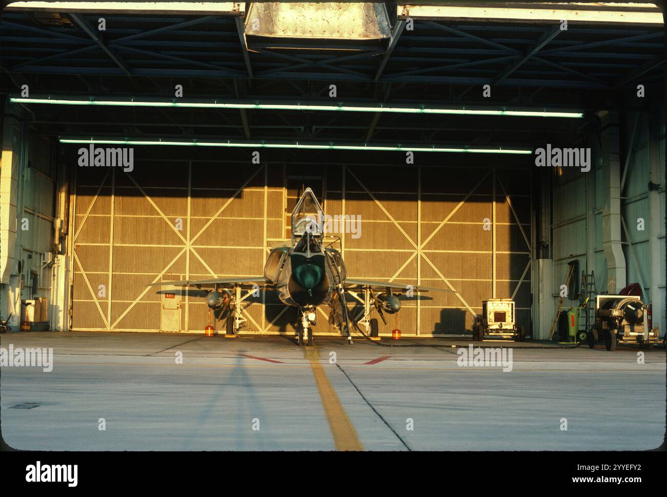 F-106A at Det 1 120th FIG on 5 minute alert status in one of the Alert ...