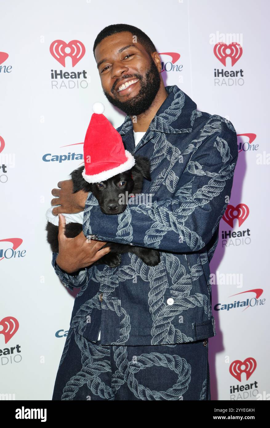 MIAMI, FLORIDA - DECEMBER 21: Khalid attends the iHeartRadio Y100's ...