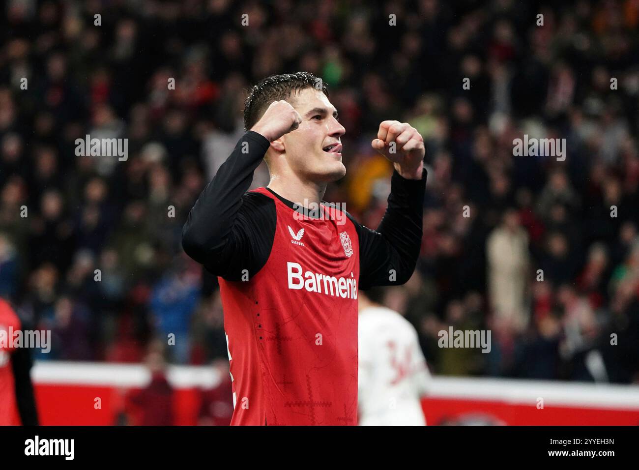 Fussball, 1.BL Saison 2024/2025 Bayer 04 Leverkusen vs SC Freiburg, Bayarena Leverkusen Patrik ...