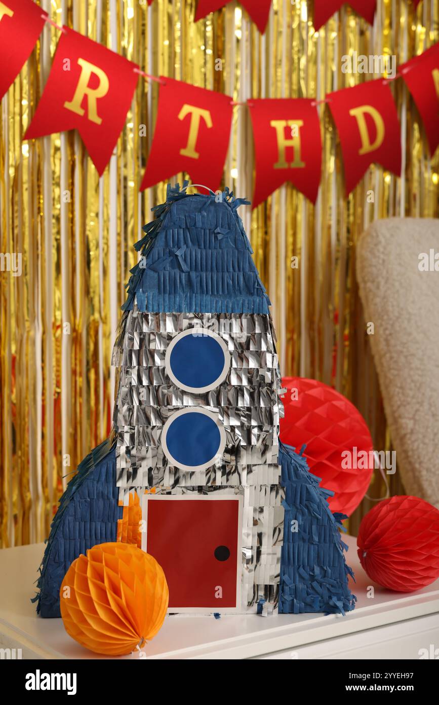 Bright pinata in shape hi-res stock photography and images - Alamy