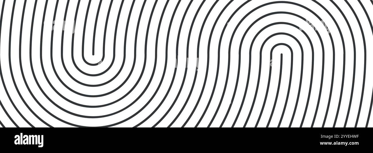 Abstract geometric line background in modern boho style. Minimalist ...