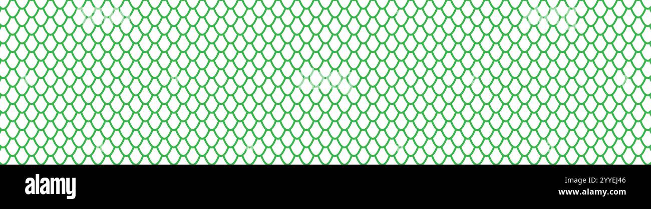 Seamless green scale pattern inspired by dragon and snake skin ...