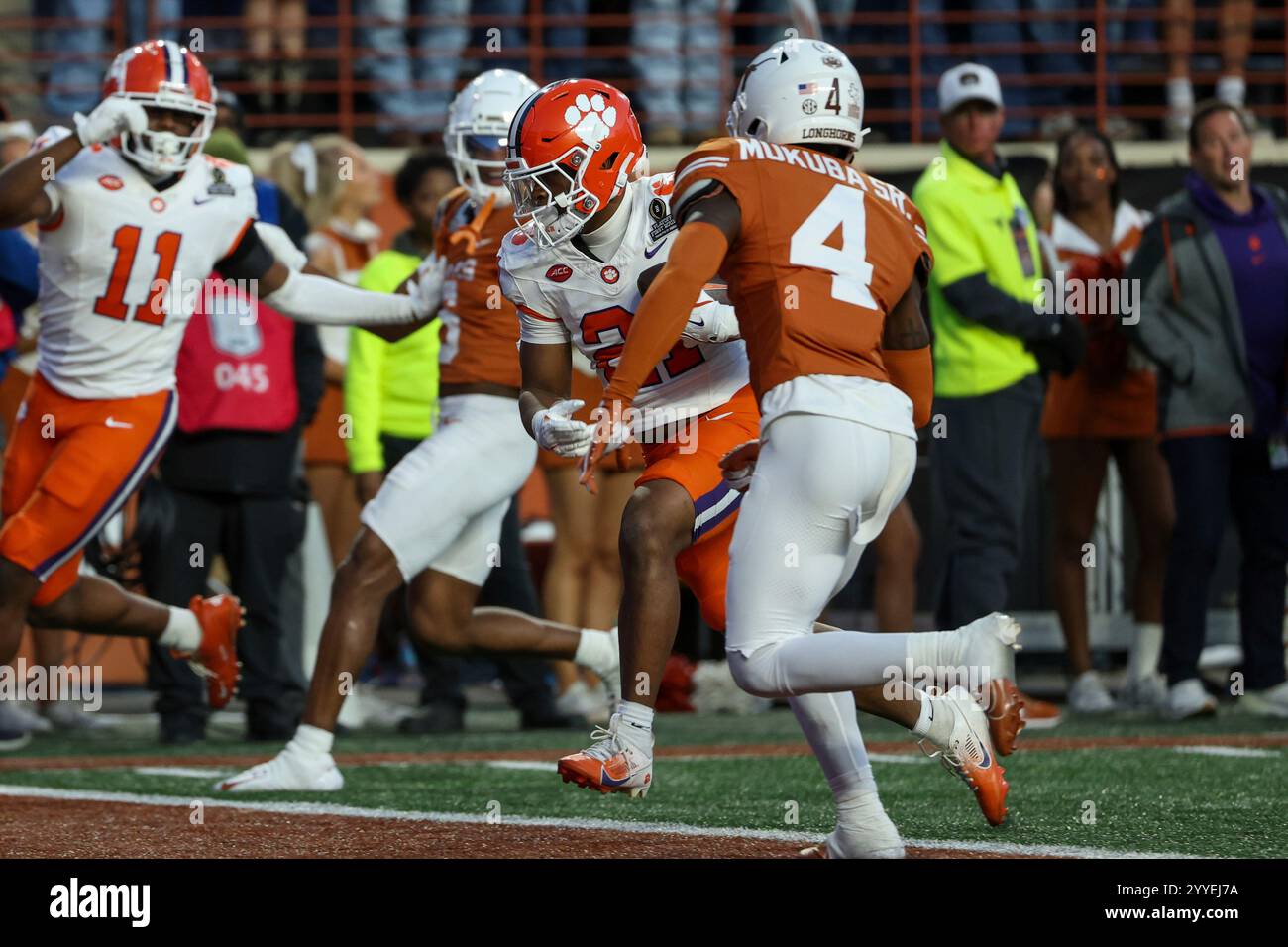 AUSTIN, TX - DECEMBER 21: Clemson Tigers running back Jarvis Green (21 ...