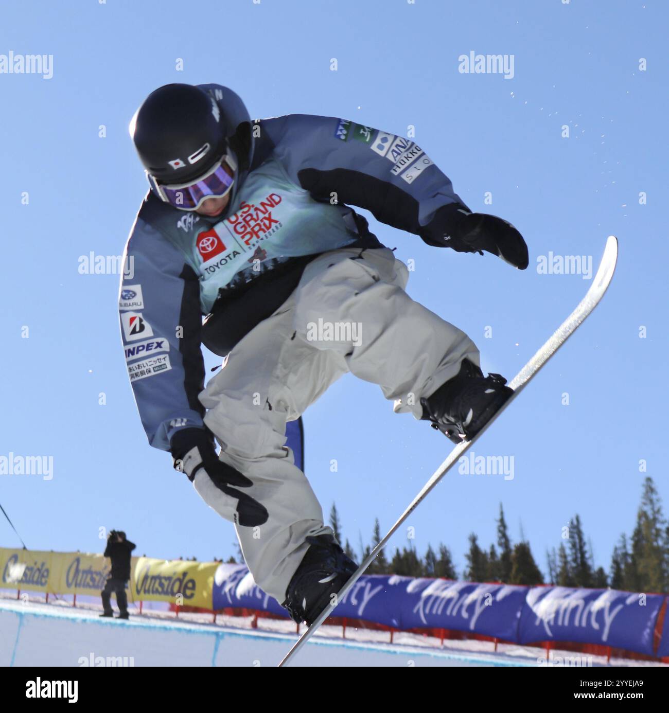 Ruka Hirano of Japan performs en route to winning bronze in the men's ...