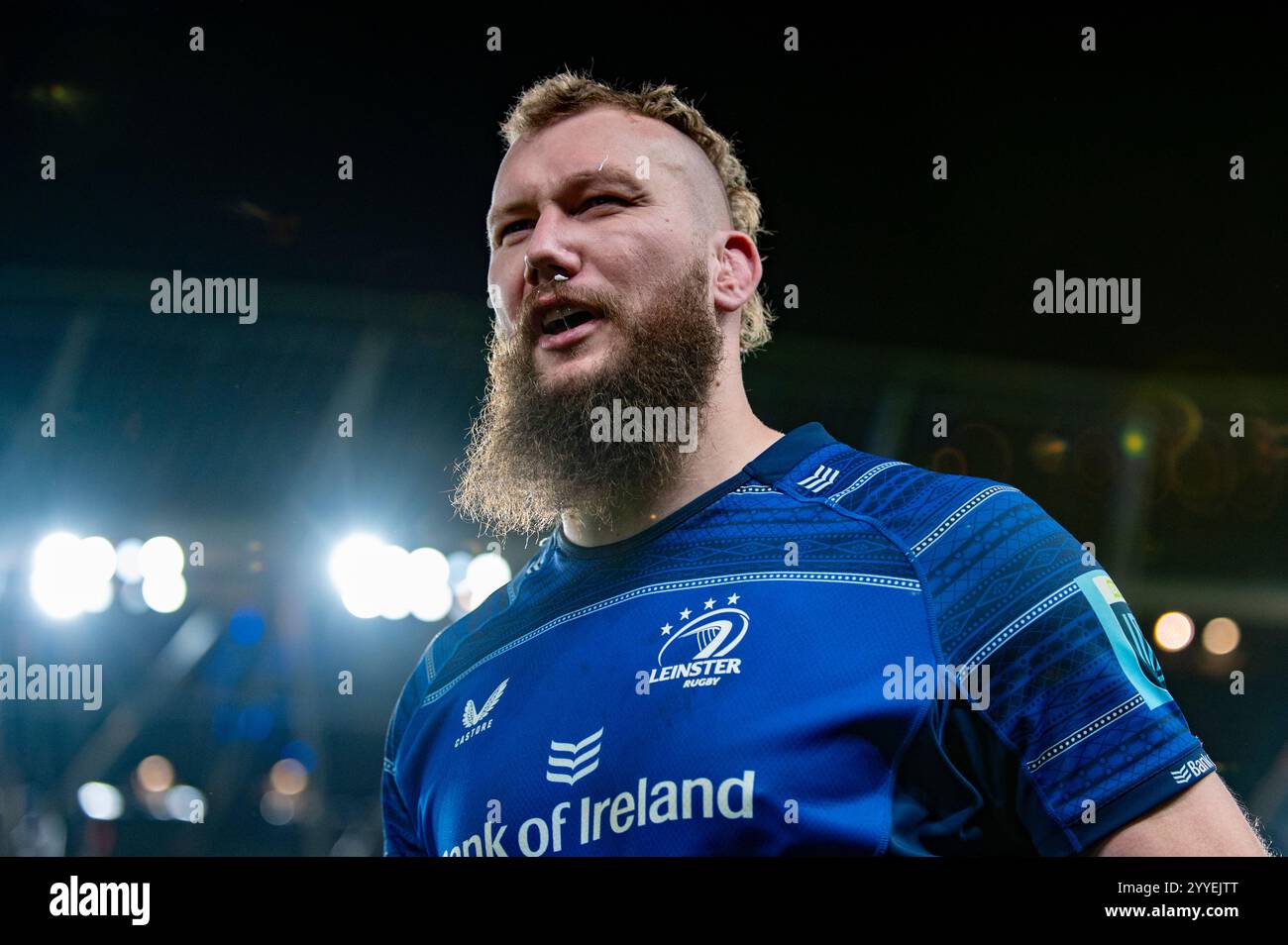 Dublin, Ireland. 22nd Dec, 2024. RG Snyman of Leinster during the ...