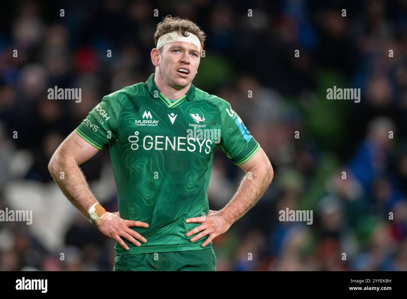 Dublin, Ireland. 22nd Dec, 2024. Cathal Forde of Connacht during the ...