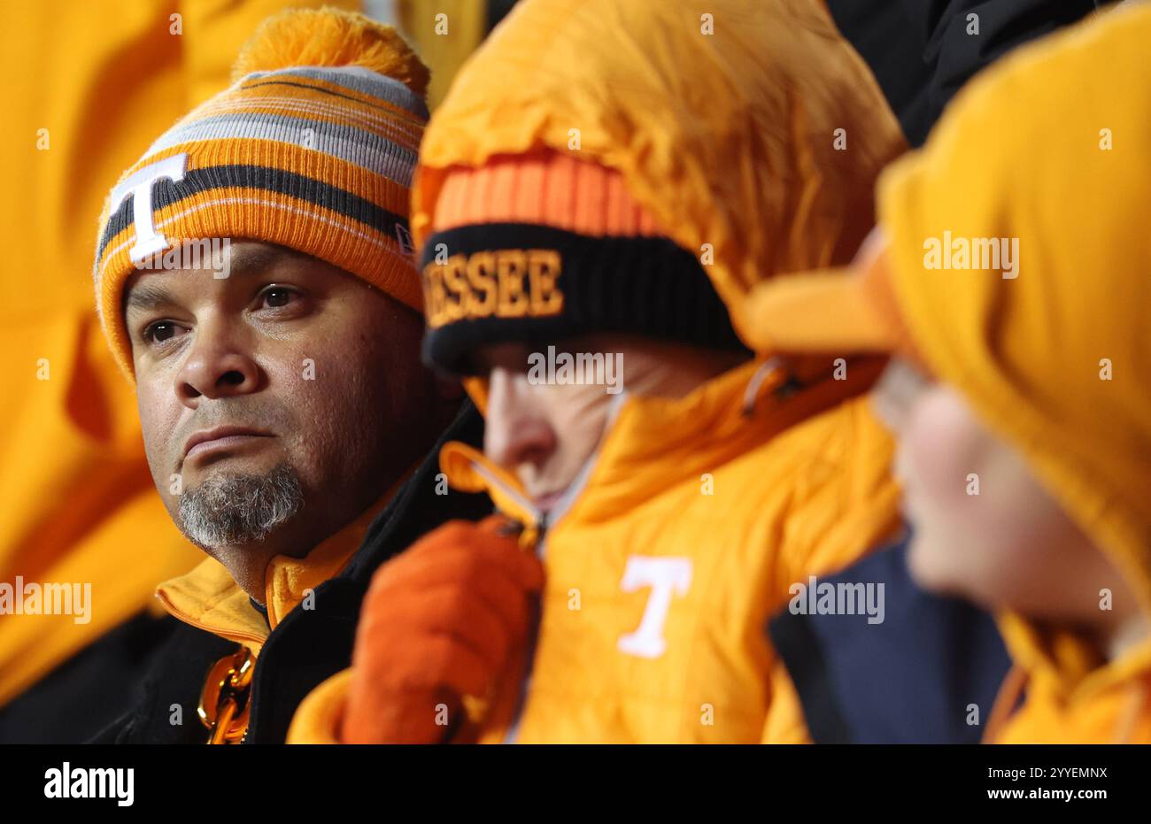 Columbus, United States. 21st Dec, 2024. Dejected Tennessee Volunteer ...