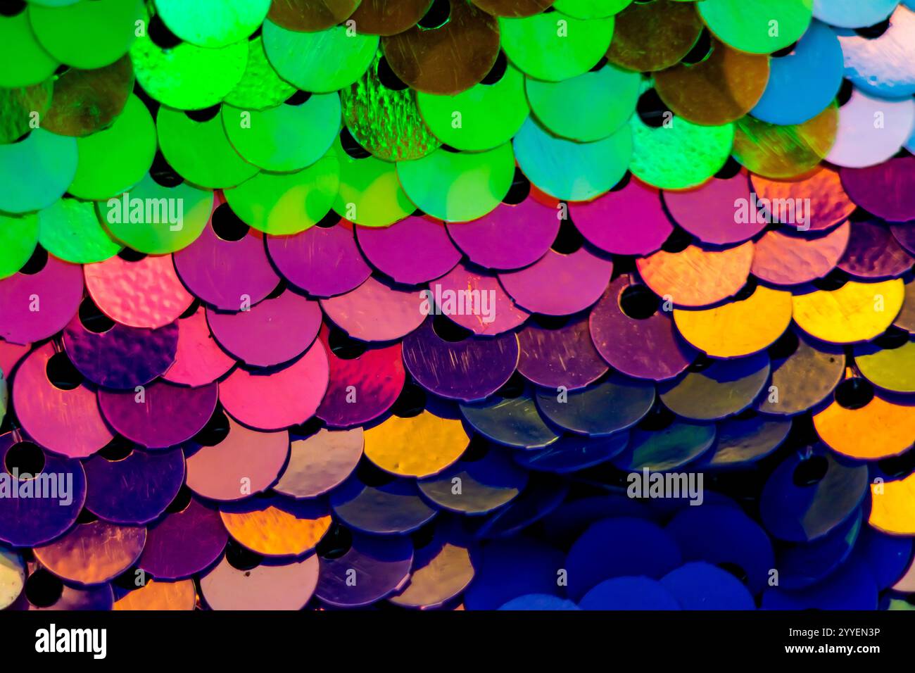 "Iridescent Sequin Texture in a Scaled Pattern with Shimmering Effect ...