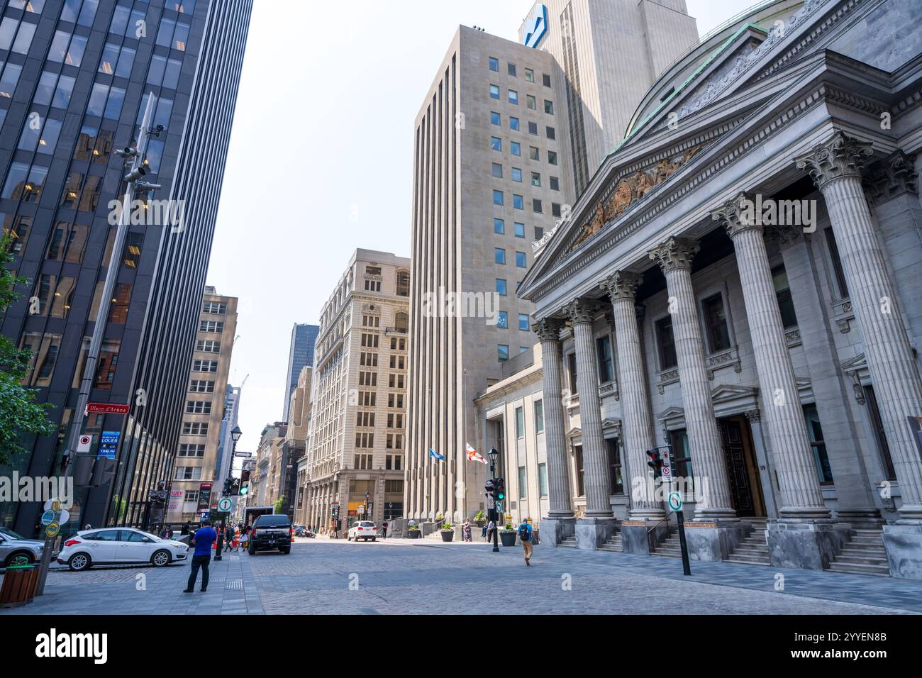 Montreal, Quebec, Canada - August 5 2021 : Bank of Montreal Head Office ...