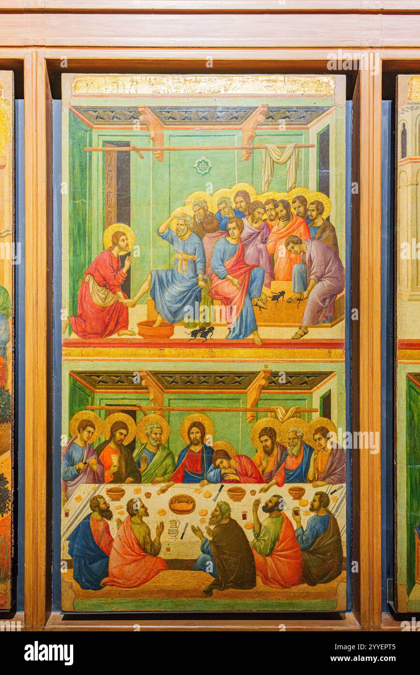 Duccio duomo museum siena hi-res stock photography and images - Alamy