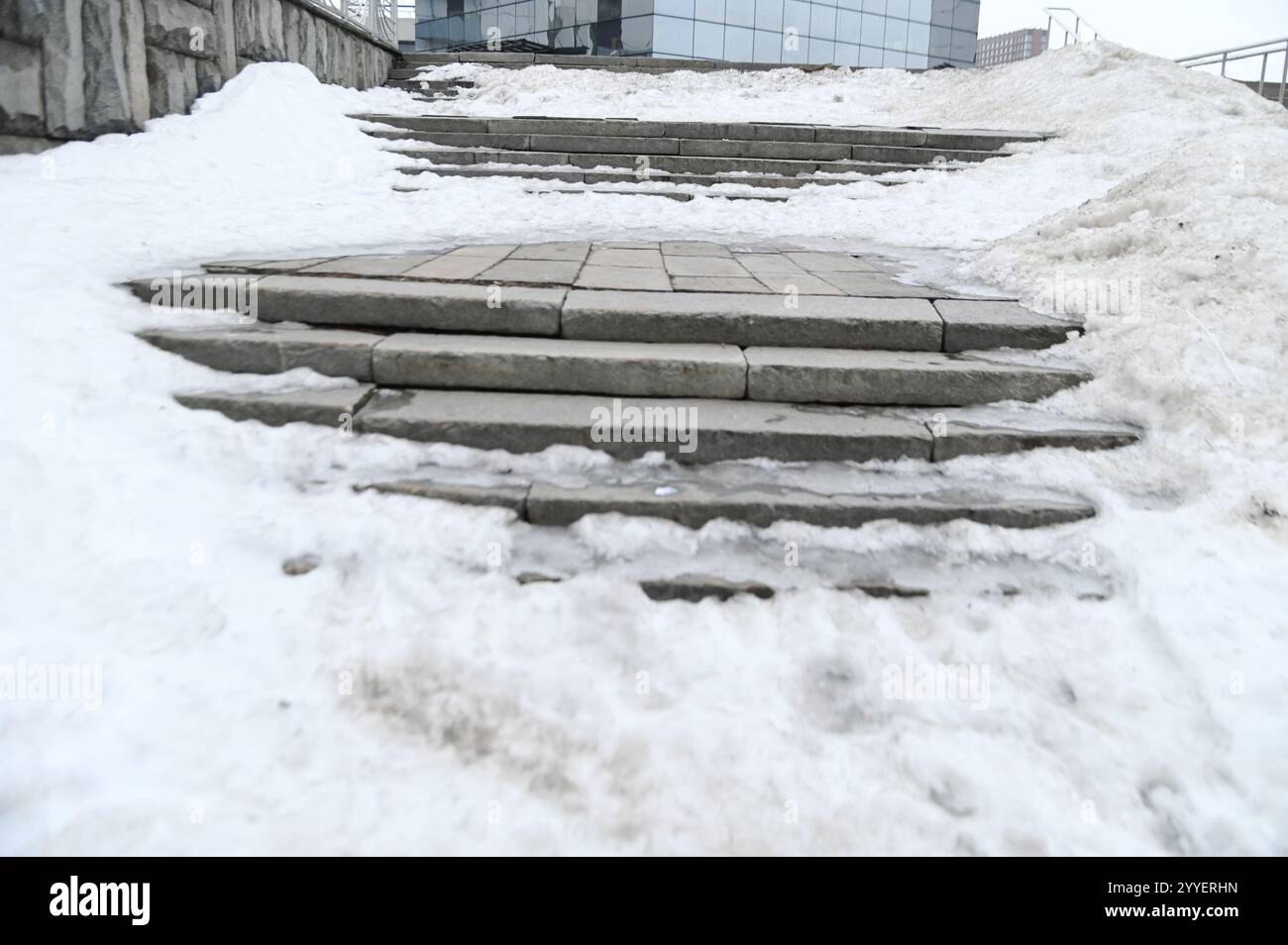 Frosty staircase hi-res stock photography and images - Alamy