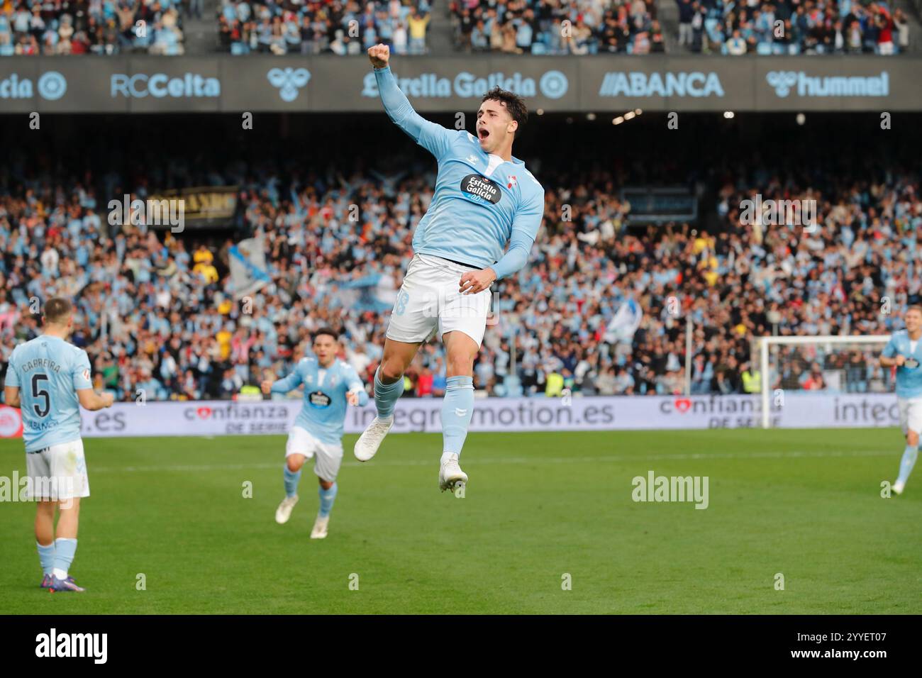 Vigo, Spain. 21st Dec, 2024. Pablo Duran (Celta) Football/Soccer ...
