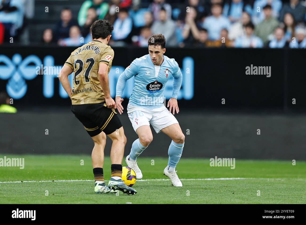 Vigo, Spain. 21st Dec, 2024. Pablo Duran (Celta) Football/Soccer ...