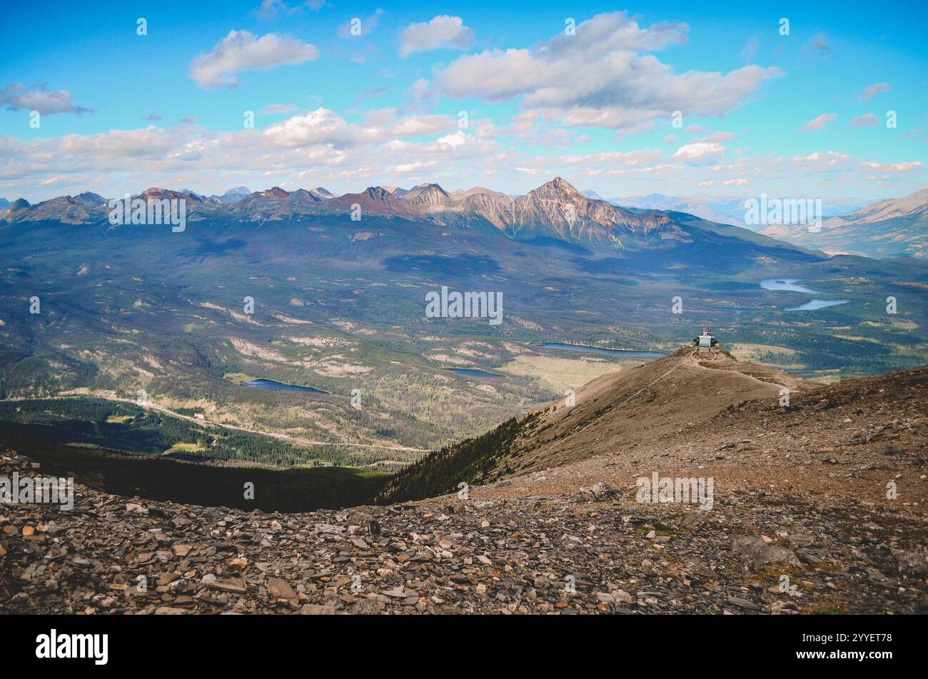 Explore British Columbia and Alberta Stock Photo - Alamy