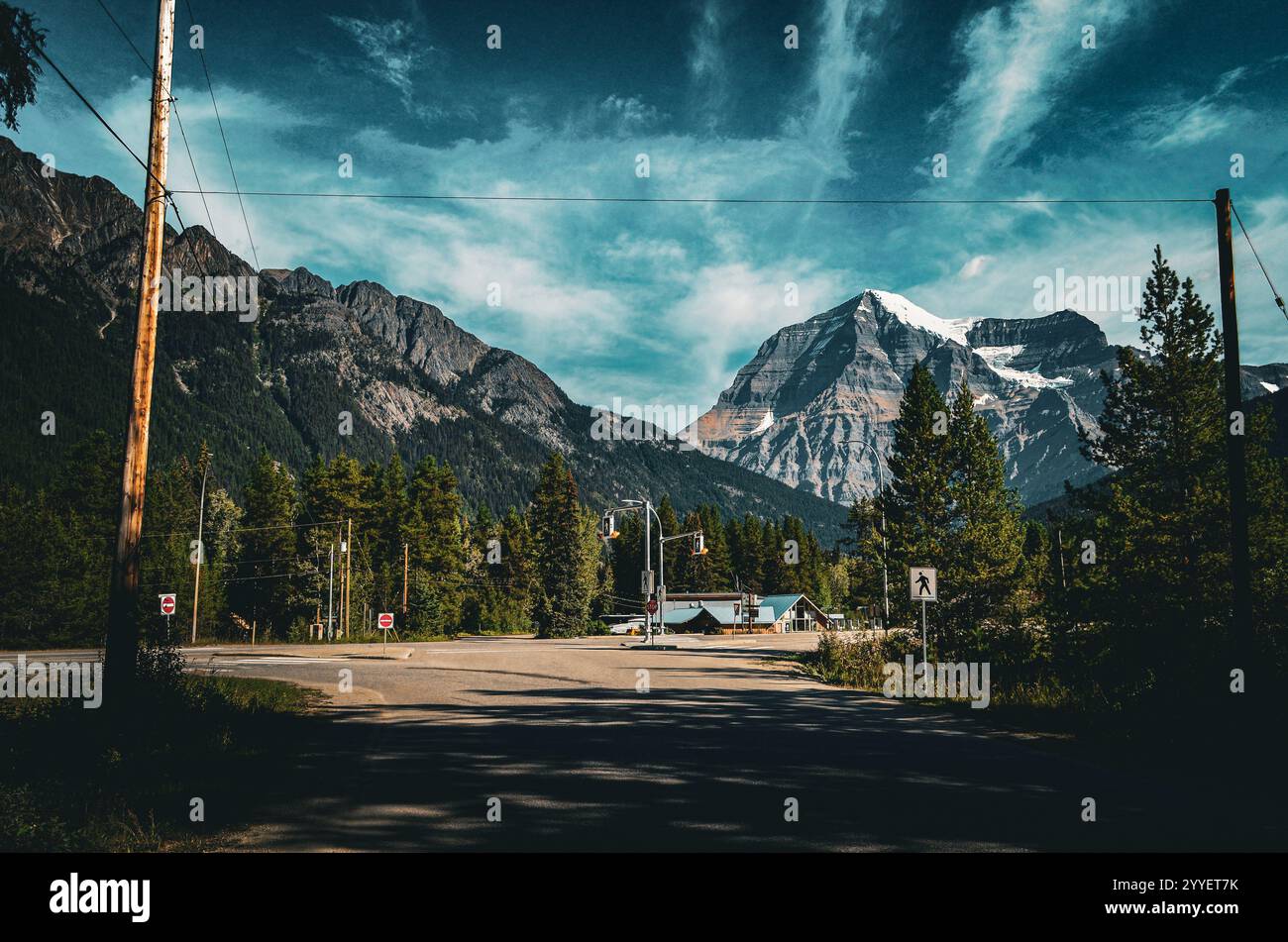 Explore British Columbia and Alberta Stock Photo - Alamy