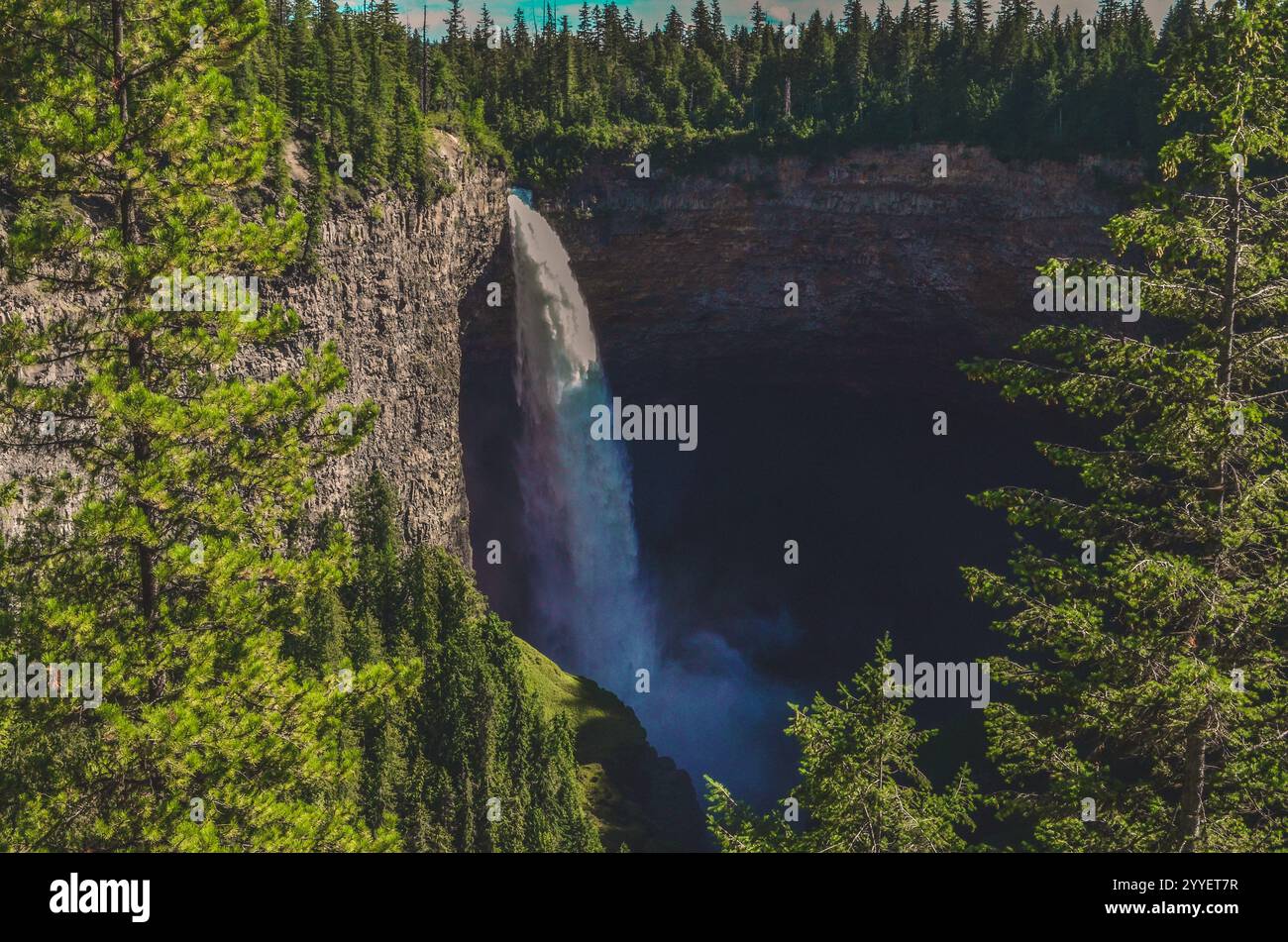 Explore British Columbia and Alberta Stock Photo - Alamy