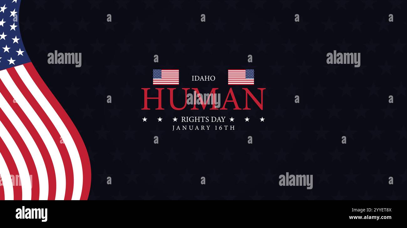 Celebrating Inclusivity Idaho Human Rights Day on January 16th Stock ...