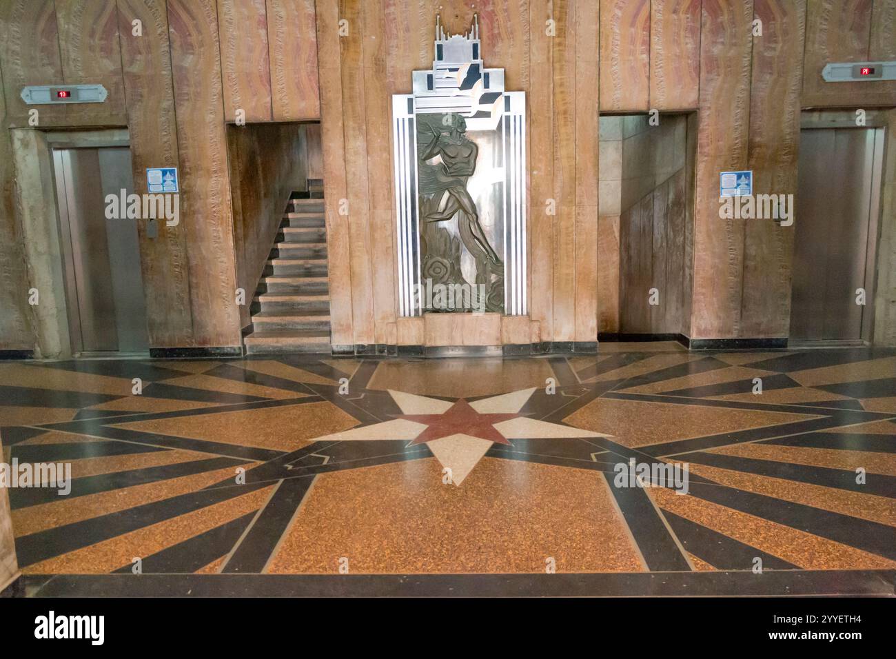 North America, Latin America, Caribbean, Cuba, Havana. Art Deco in the ...