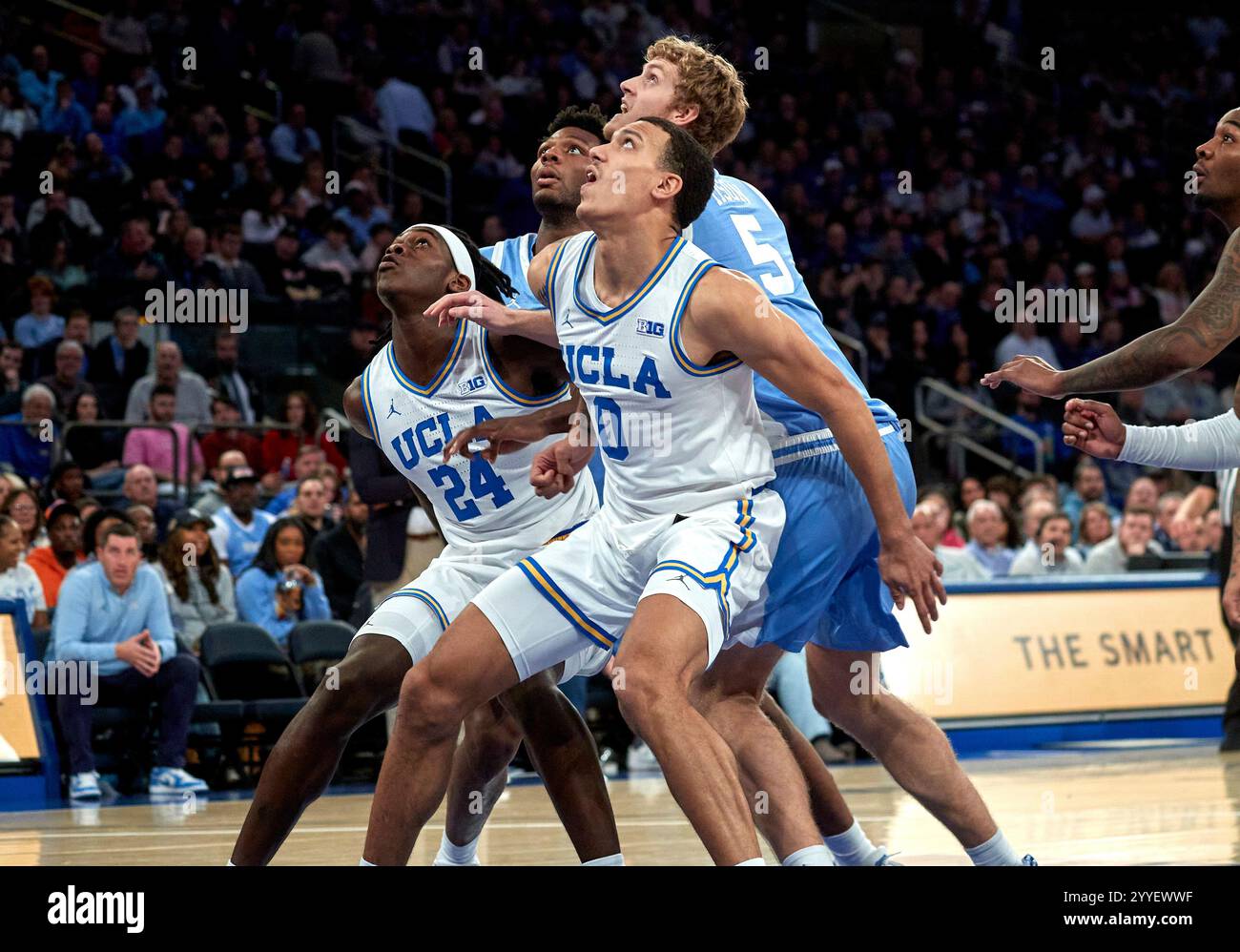 UCLA Bruins forward William Kyle III (24) and guard Kobe Johnson (0 ...