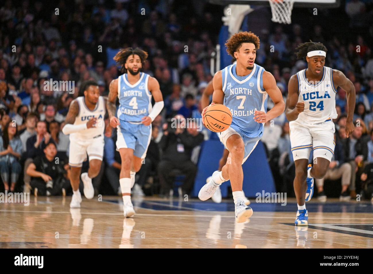 New York, Ny, USA. 21st Dec, 2024. SETH TRIMBLE 7 JR. G OF UNIVERSITY ...