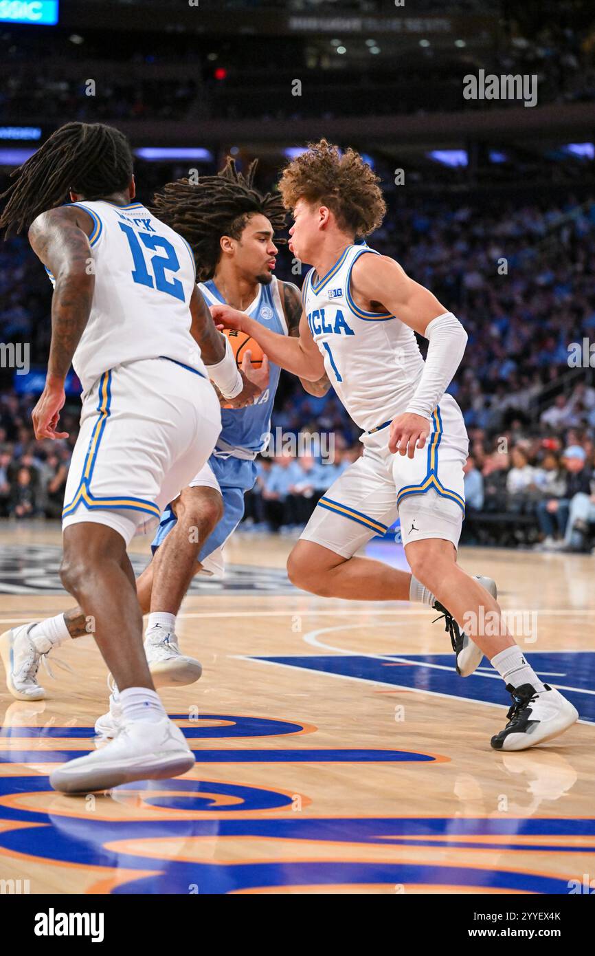 New York, Ny, USA. 21st Dec, 2024. ELLIOT CADEAU 3 SO. G OF UNIVERSITY ...