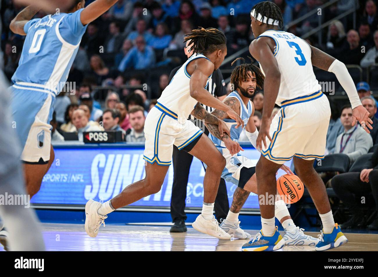 New York, Ny, USA. 21st Dec, 2024. RJ DAVIS 4 GR. G OF UNIVERSITY OF ...