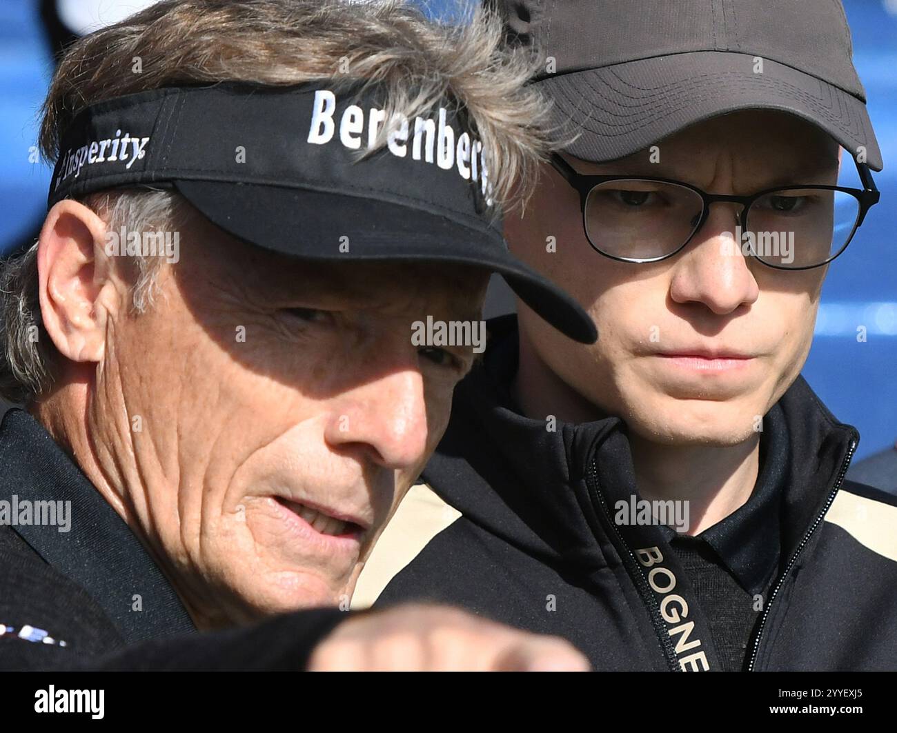 Orlando, United States. 21st Dec, 2024. Bernhard Langer and his son ...