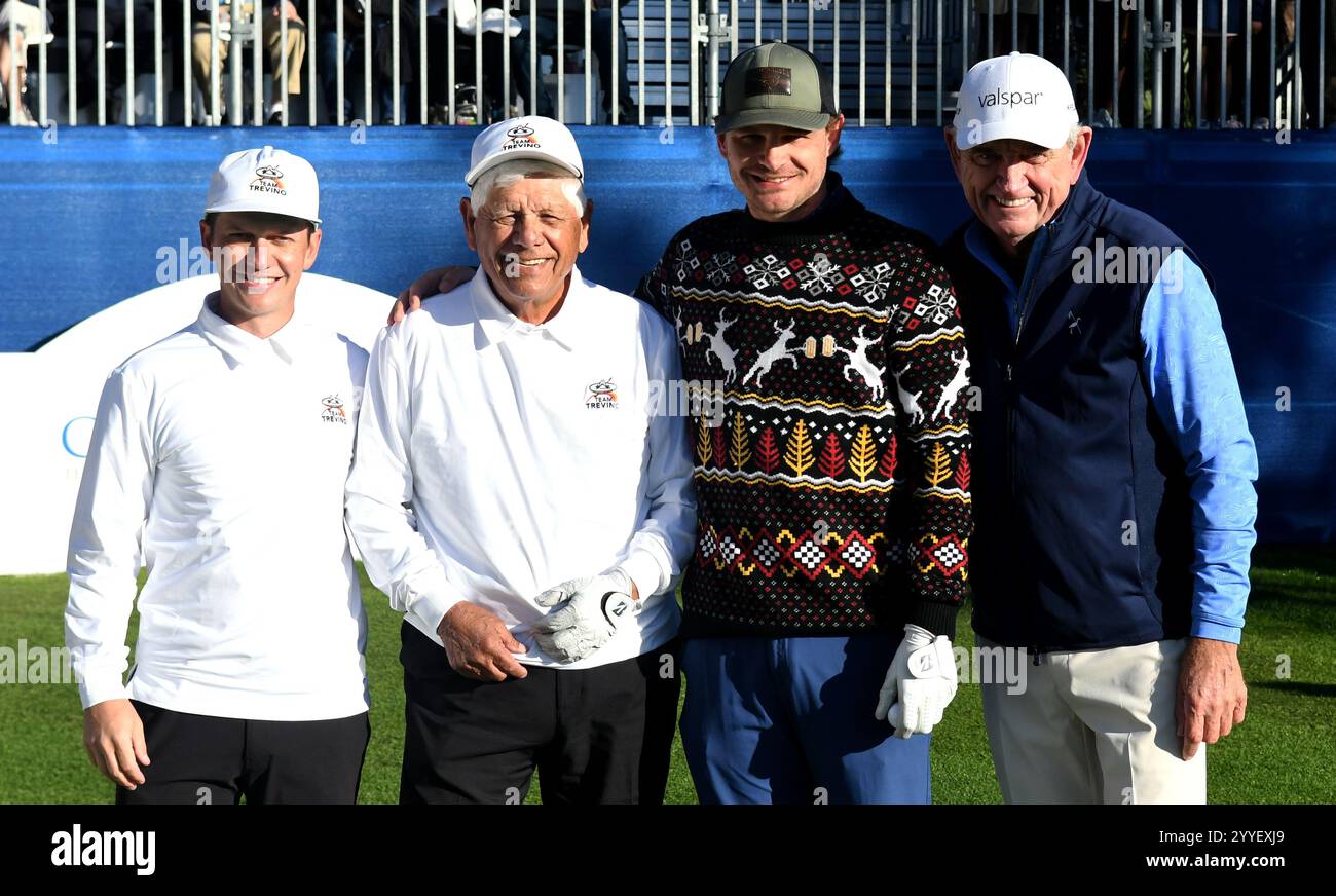 Orlando, United States. 21st Dec, 2024. (L-R) Daniel Trevino, his ...