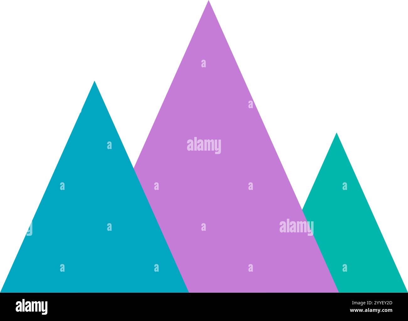 Brutalist Abstract Triangle Icon Stock Vector Image & Art - Alamy