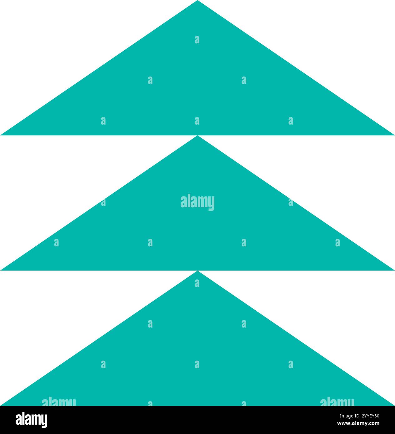 Bold Minimalist Triangle Icon Stock Vector Image & Art - Alamy