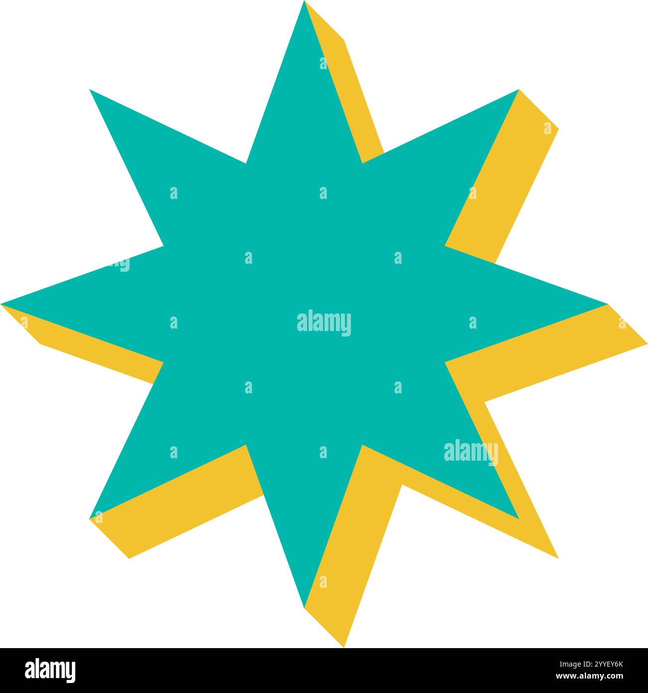 Silhouette star shape pop art hi-res stock photography and images - Alamy