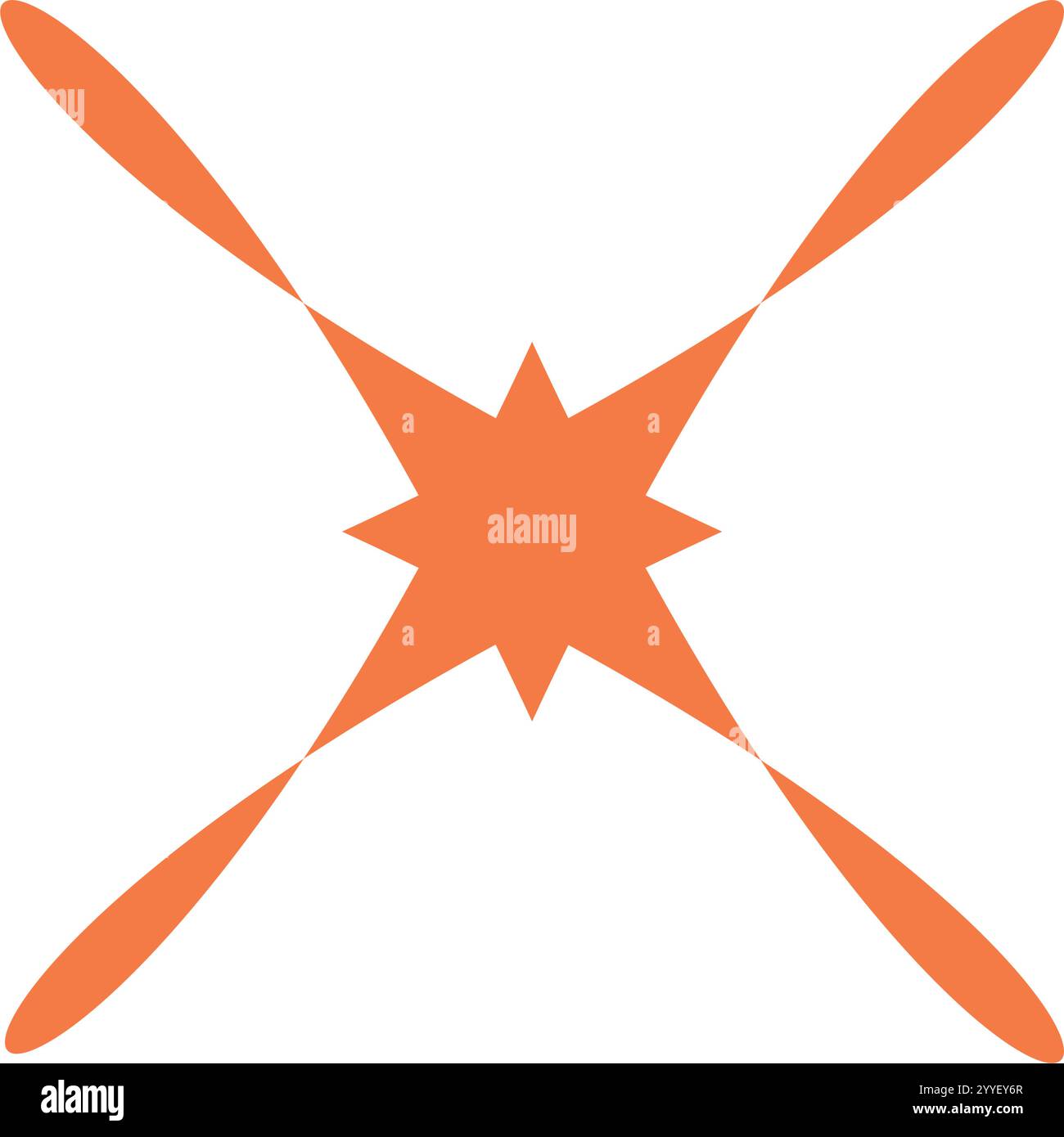 Brutalist Star Shape Stock Vector Image & Art - Alamy