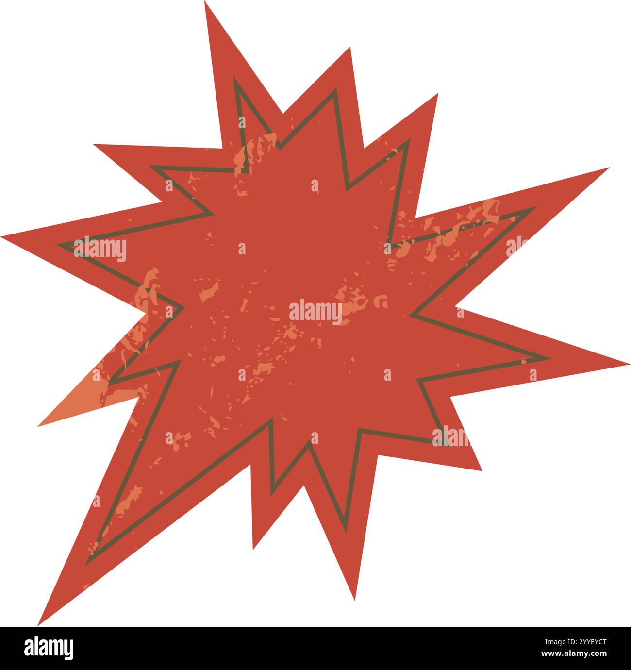 Bold Brutalist Star Sticker Stock Vector Image & Art - Alamy