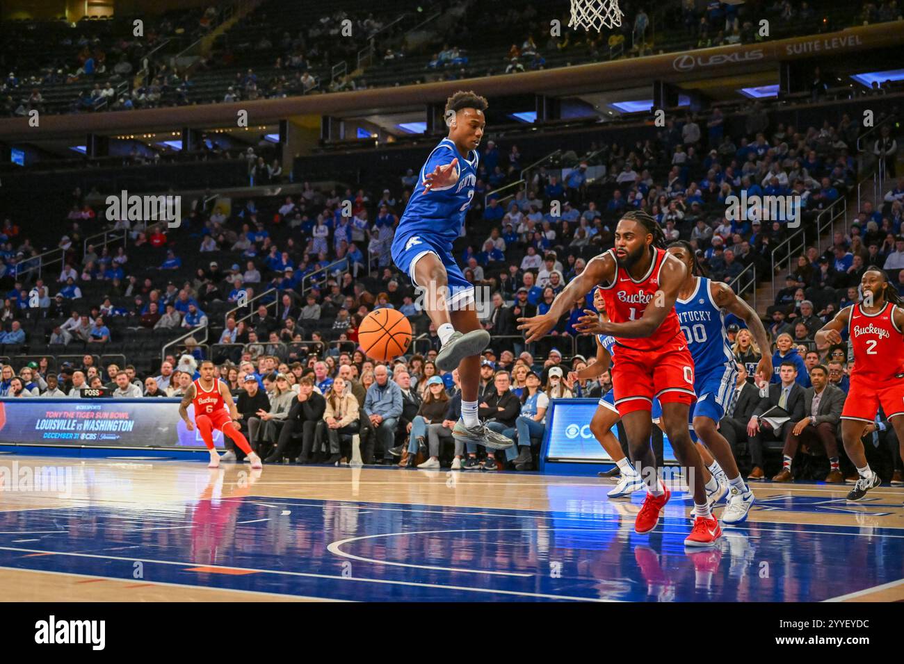 New York, Ny, USA. 21st Dec, 2024. during UNC UCLA Men;s Basketball ...