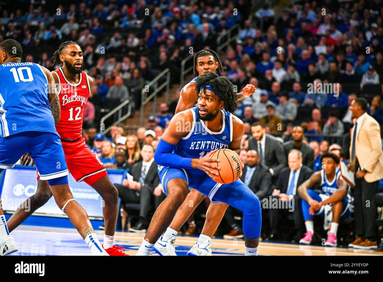 New York, Ny, USA. 21st Dec, 2024. ANSLEY ALMONOR 15 F THE KENTUCKY ...