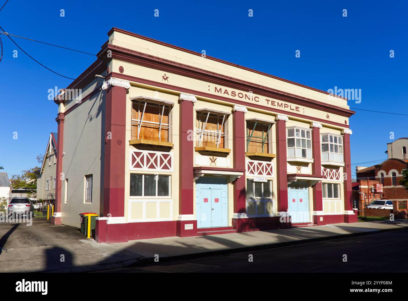 Masonic Temple a historic building on Magellan Street Lismore Northern ...