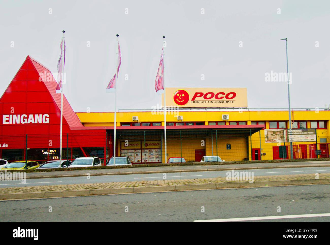 Pocco Einrichtungsmärkte Filiale - gesehen am 20.12.2024 *** Pocco ...