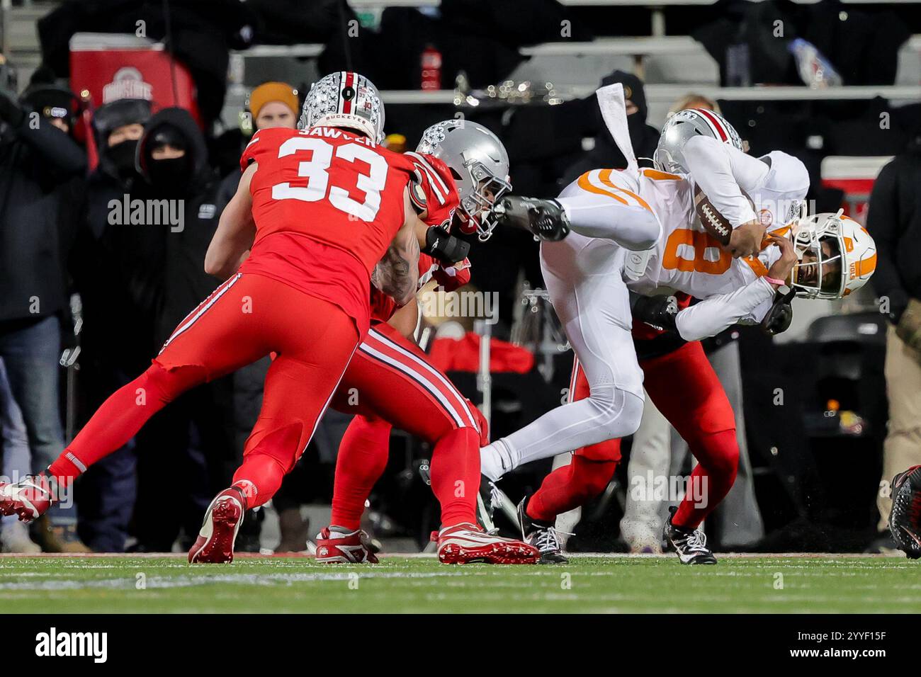 Columbus, Ohio, USA. 21st Sep, 2024. Tennessee Volunteers quarterback ...