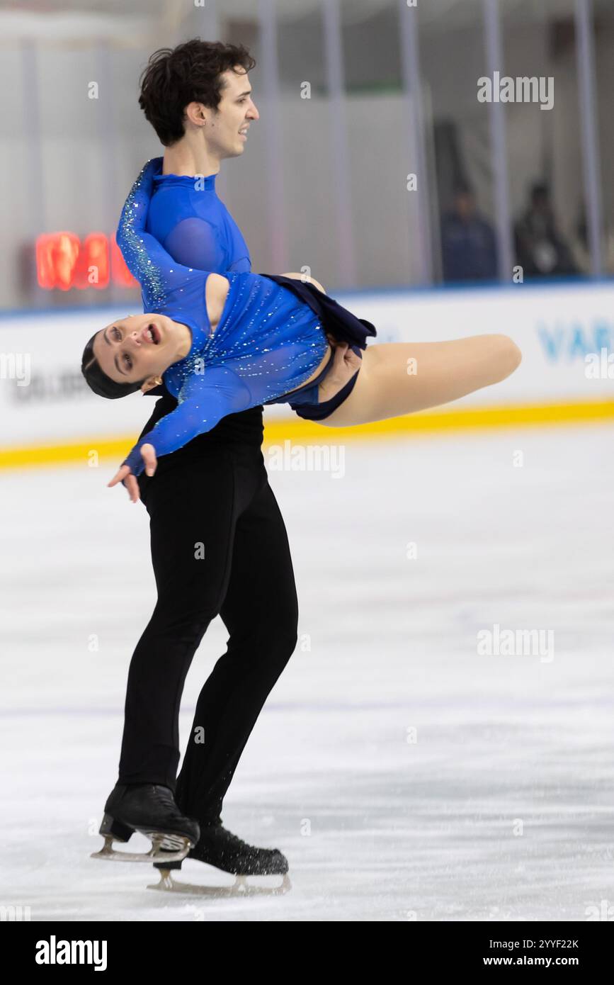 Varese, Italy. 21st Dec, 2024. Leia Francesca DOZZI/Pietro PAPETTI ...