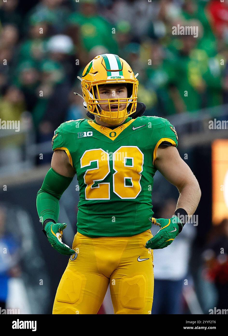 Autzen Stadium, Eugene, OR, USA. 09th Nov, 2024. Oregon Ducks ...