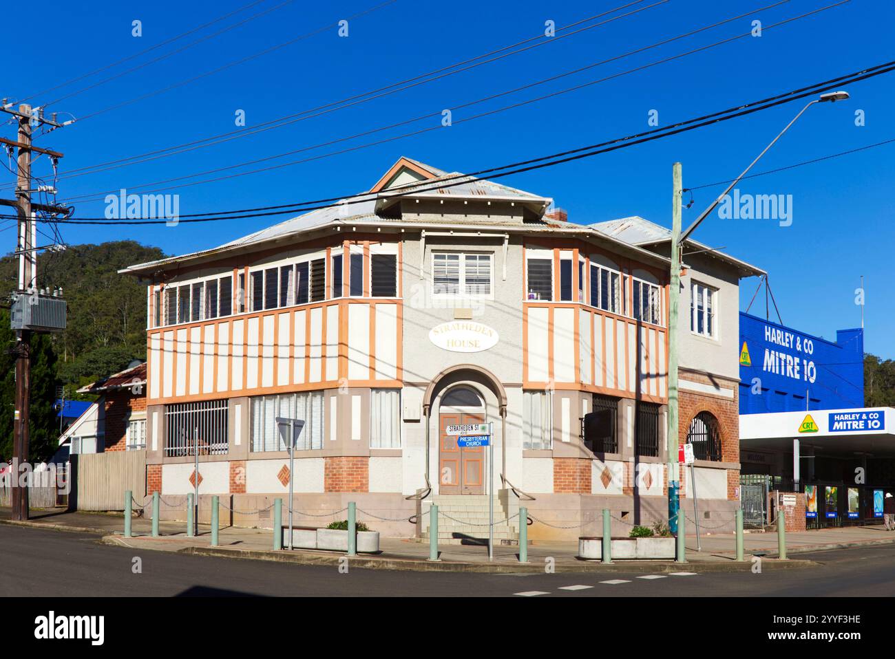 Stratheden House built in Arts and Crafts style around 1920 as the ...