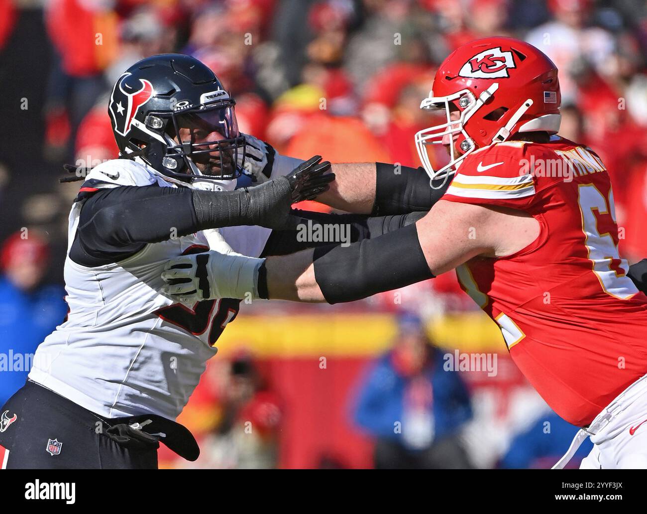 Houston Texans defensive end Denico Autry (96) rushes against Kansas ...