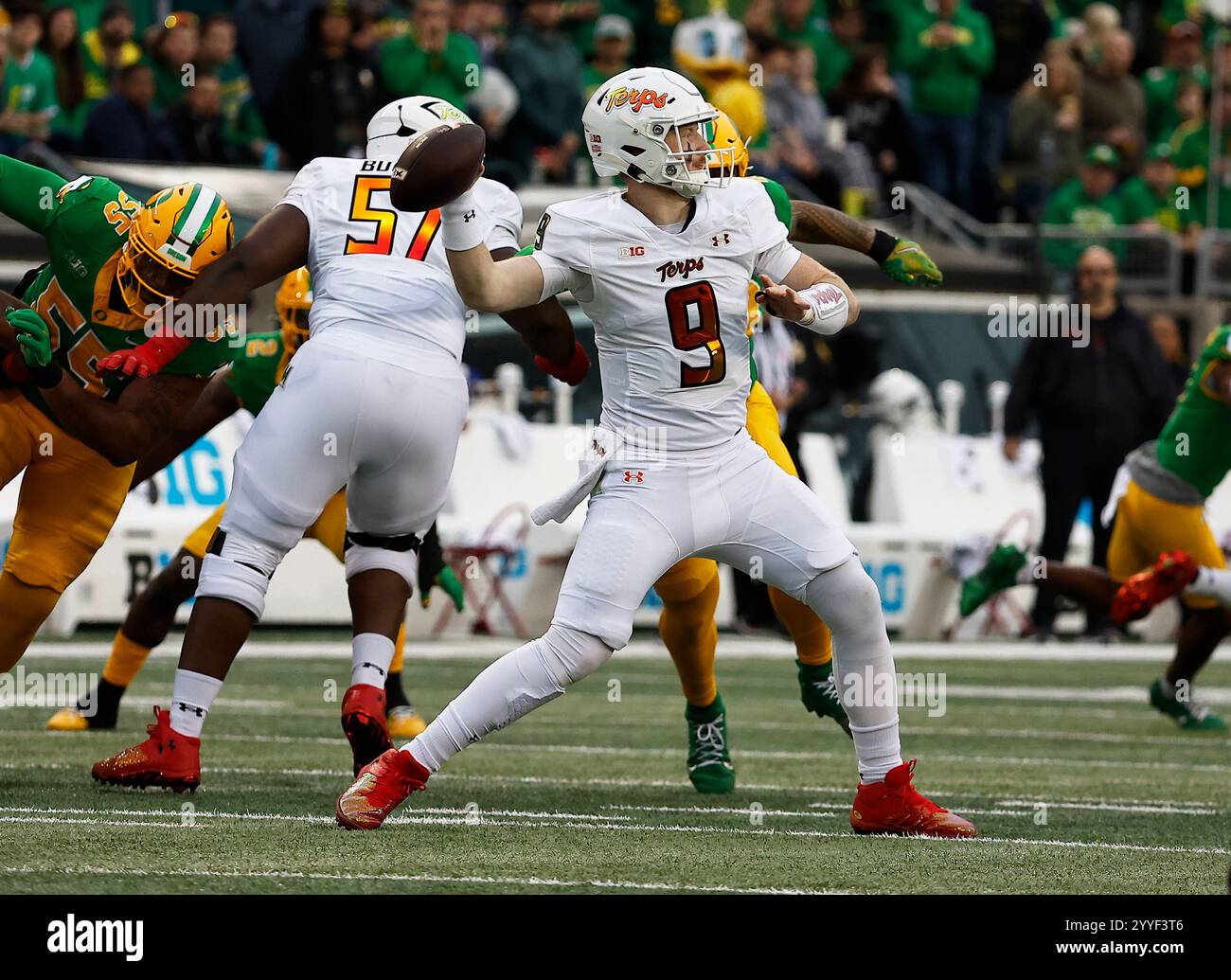 Eugene, USA. 09th Nov, 2024. November 09, 2024: Maryland Terrapins ...