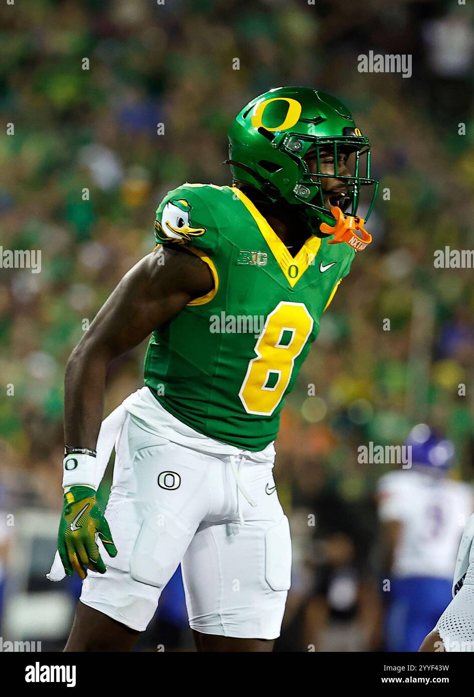Autzen Stadium, Eugene, OR, USA. 7th Sep, 2024. Oregon Ducks defensive ...