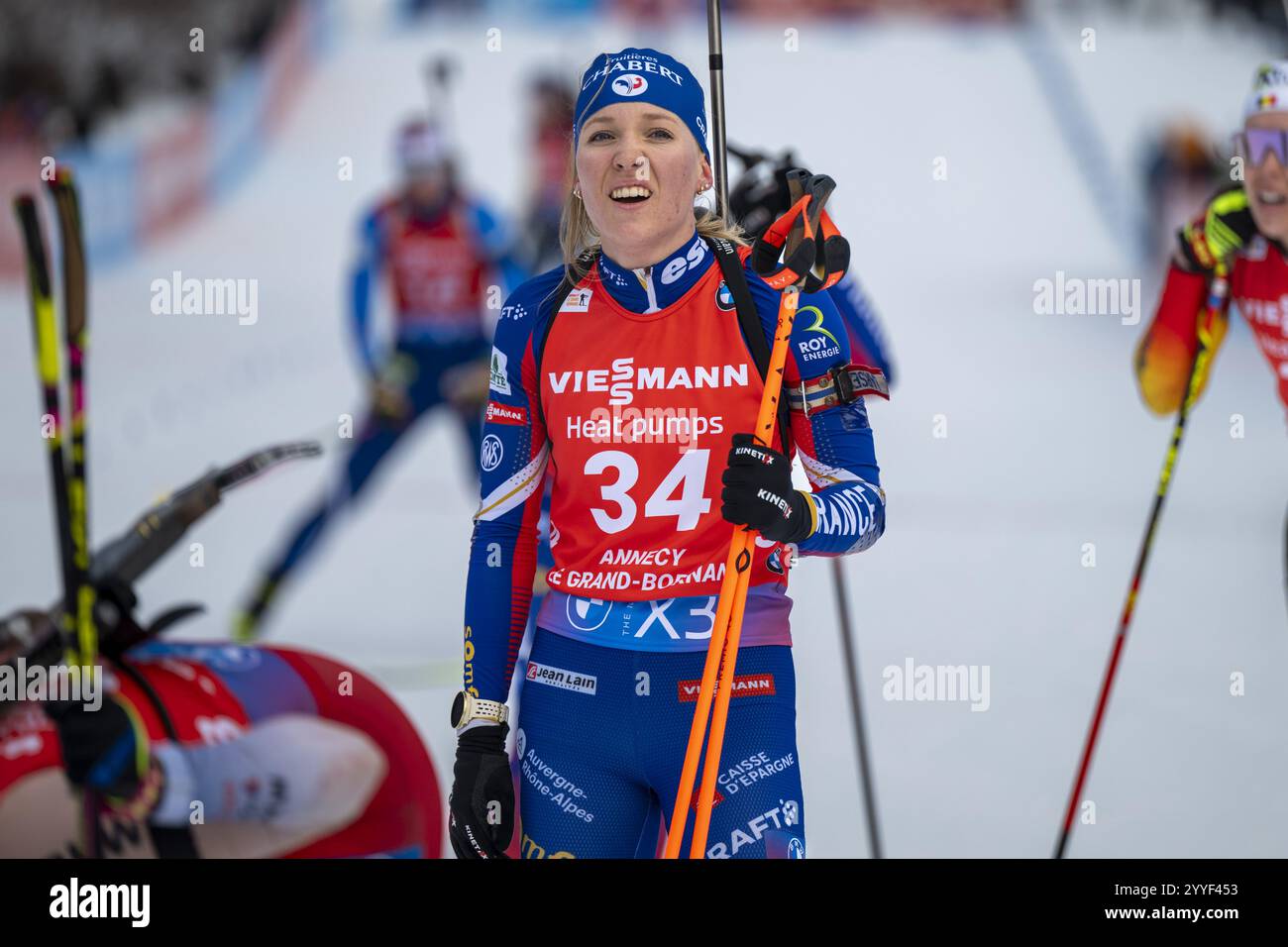 MICHELON Oceane , Women 10 Km Pursuit during the BMW IBU World Cup ...