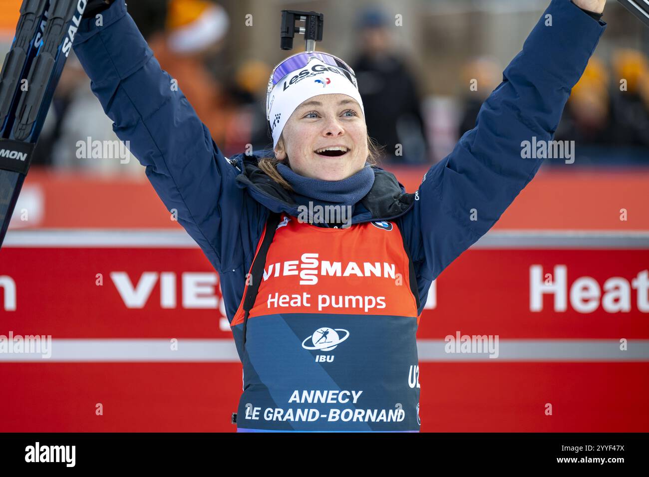 RICHARD Jeanne , Women 10 Km Pursuit during the BMW IBU World Cup Annecy Le Grand-Bornand ...