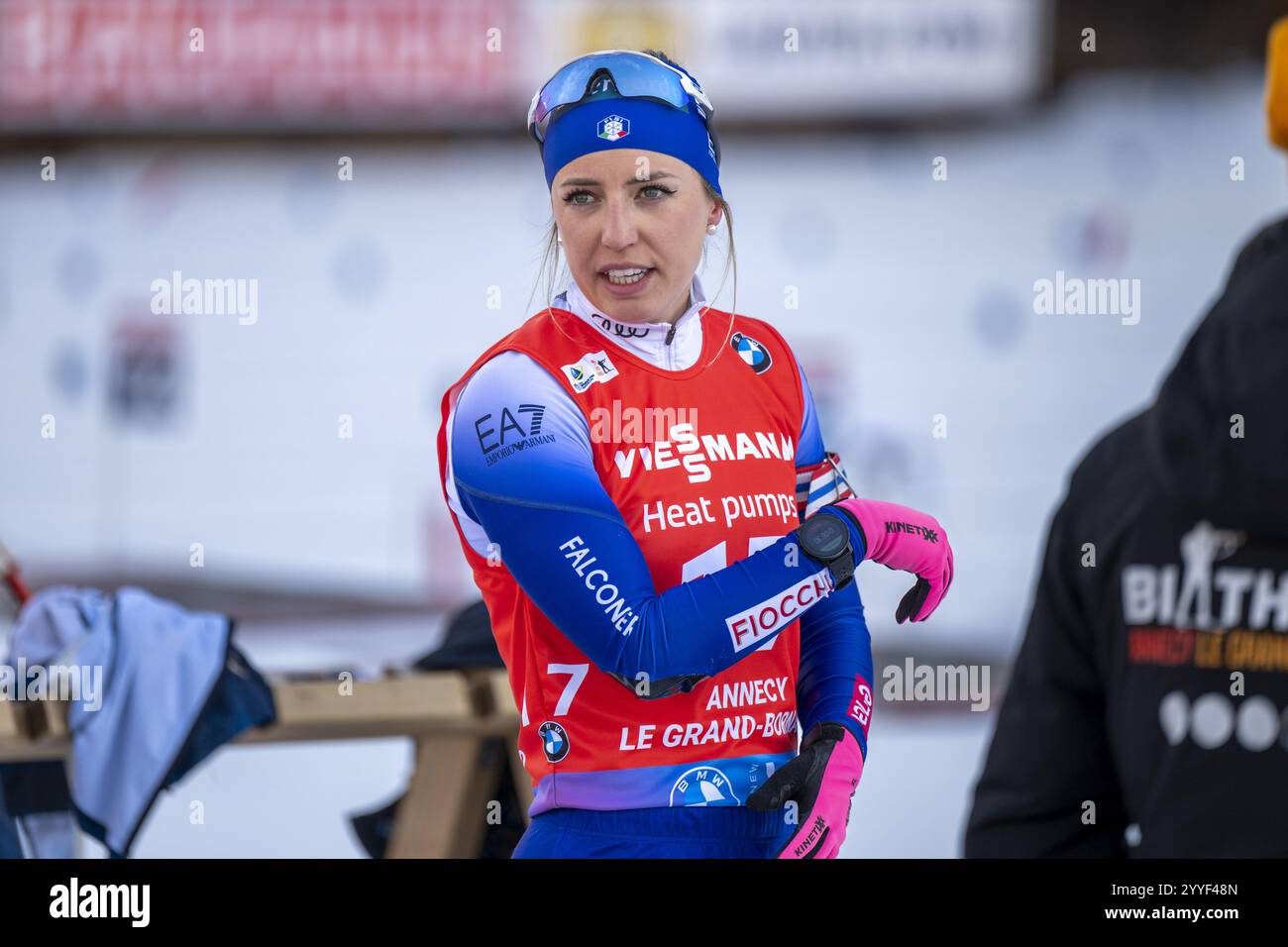 COMOLA Samuela , Women 10 Km Pursuit during the BMW IBU World Cup ...