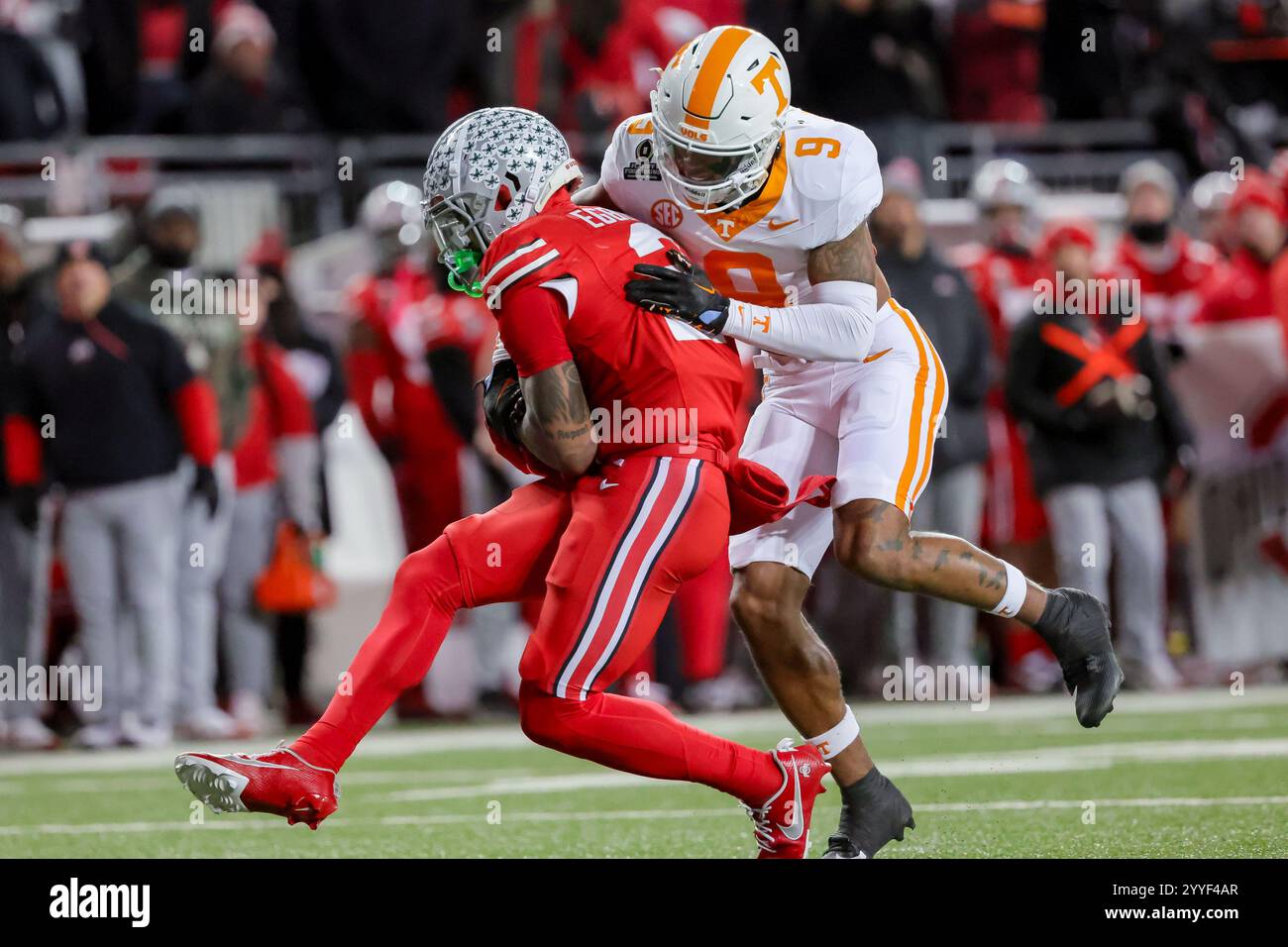 Columbus, Ohio, USA. 21st Dec, 2024. Ohio State Buckeyes wide receiver ...