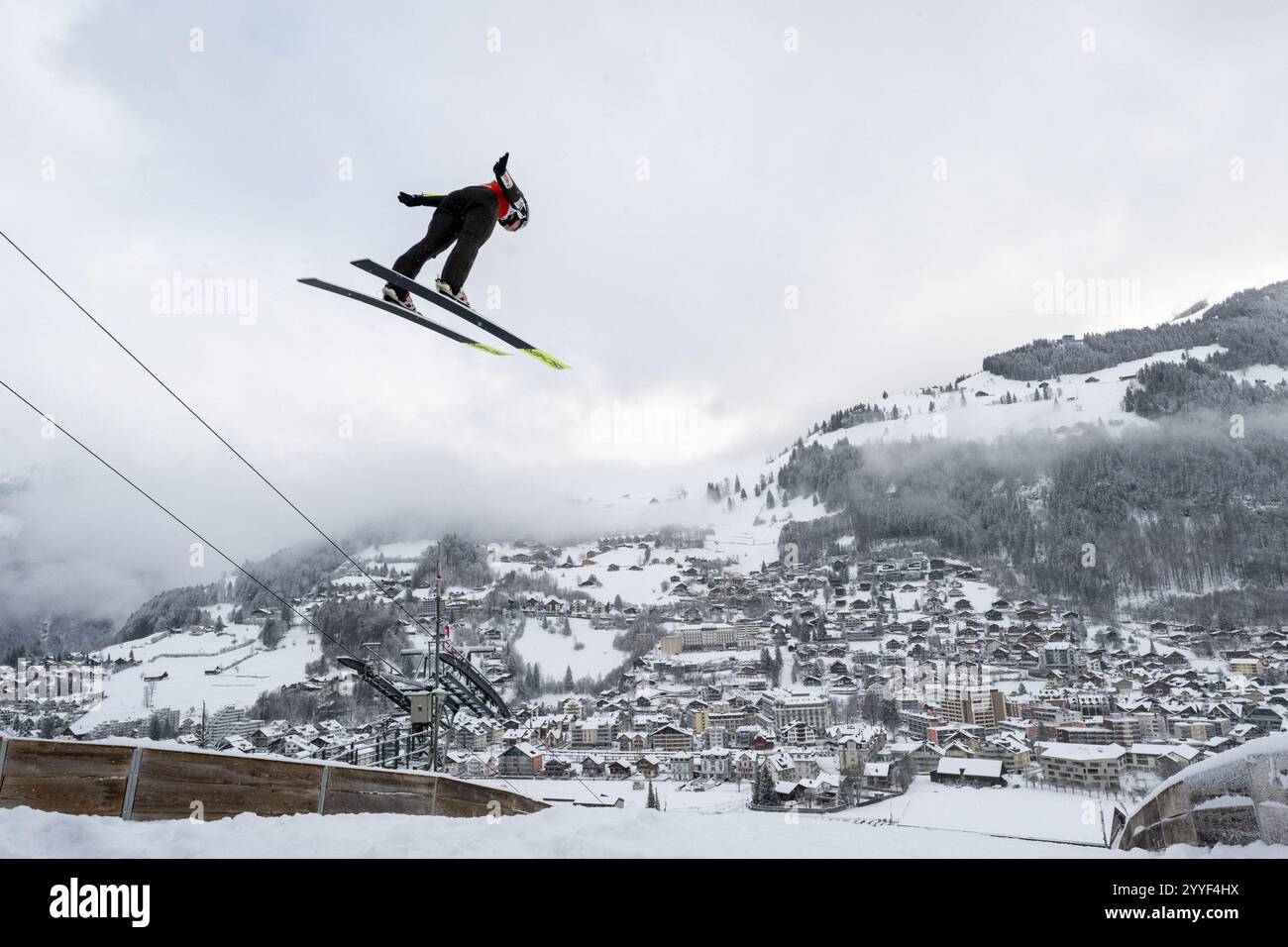 Natalia Slowik (Polen), SUI, FIS Viessmsann Skisprung Weltcup Engelberg ...