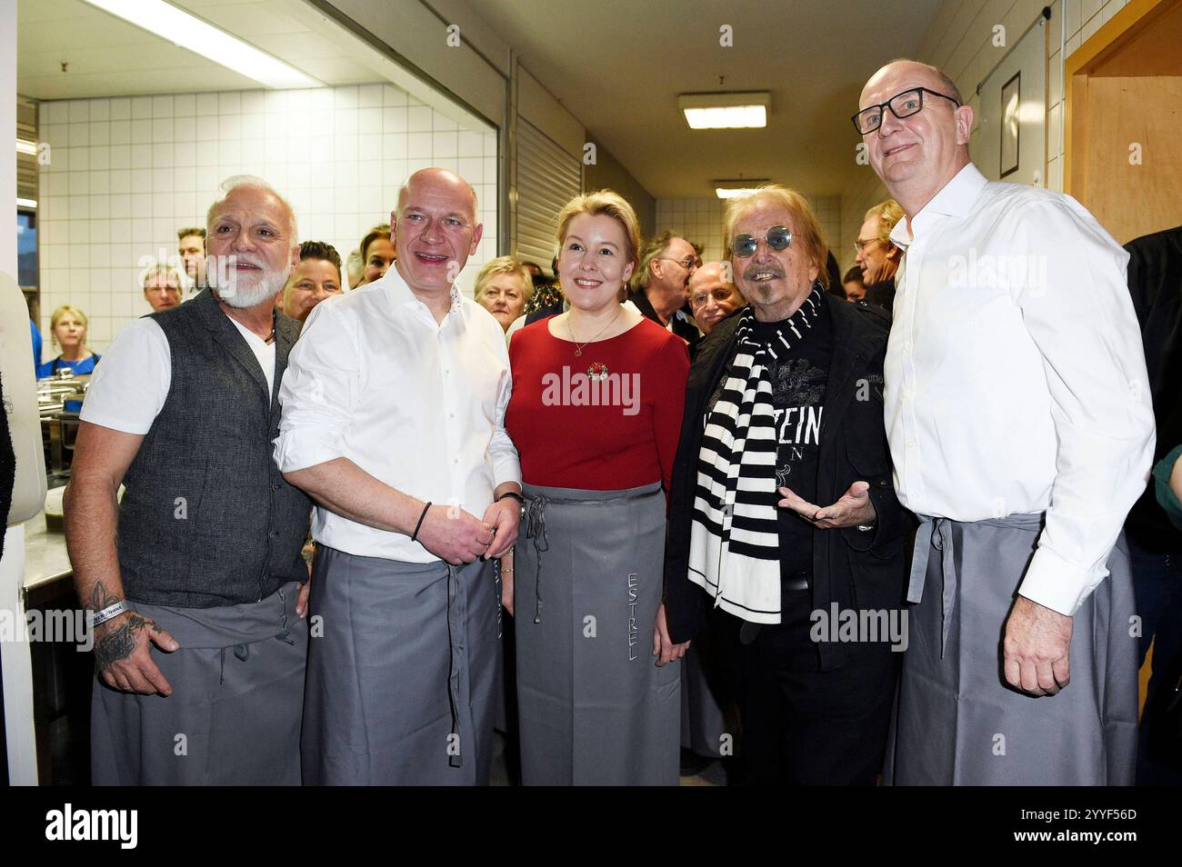 Nino de Angelo, Kai Wegner, Franziska Giffey, Frank Zander und Dietmar ...
